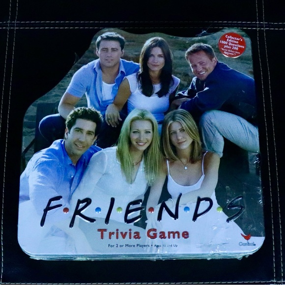 Toys | Vintage Friends Television Show Trivia Game | Poshmark